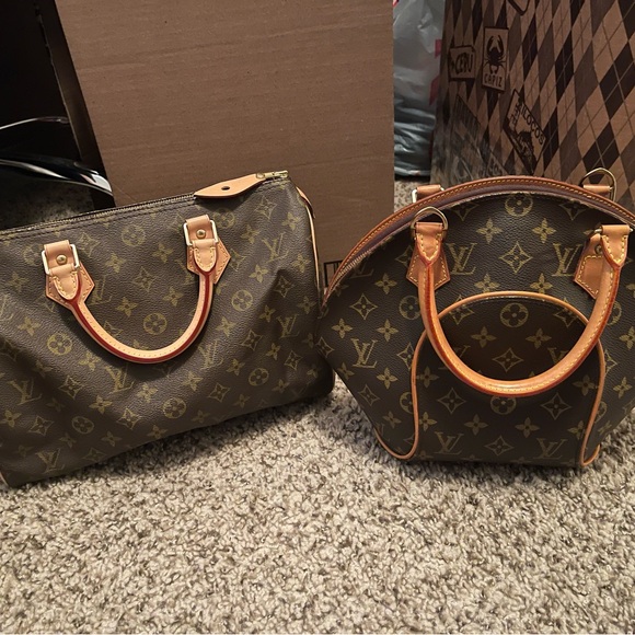 Louis Vuitton | Bags | Authentic Lv Ellipse Speedy 3 With Dash Handle ...